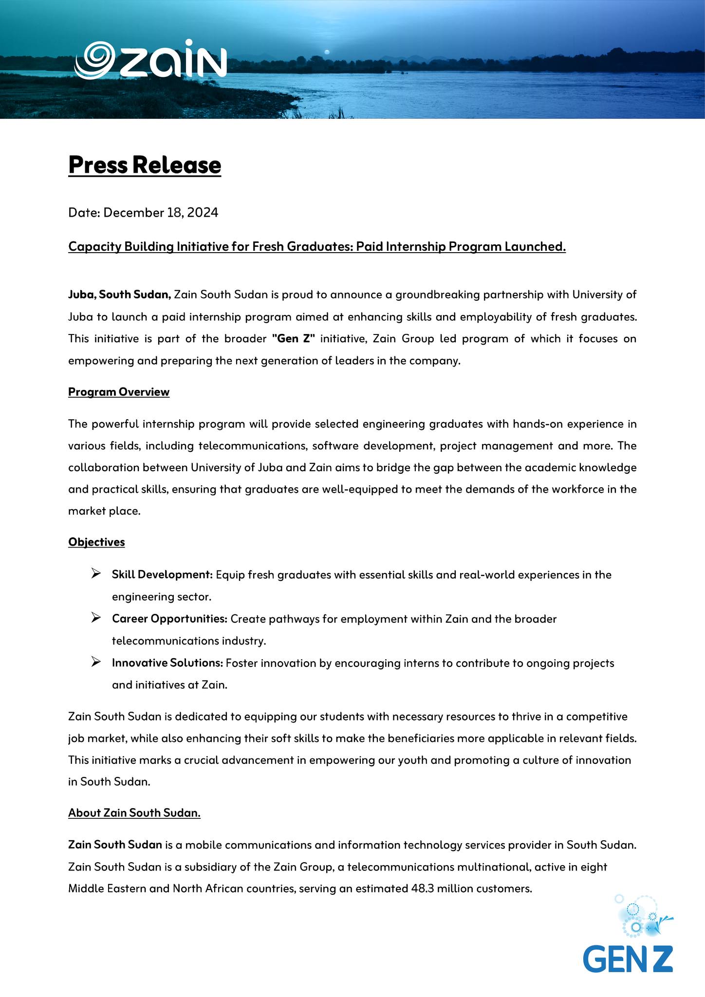 Capacity Building Initiative for Fresh Graduates: Paid Internship ...